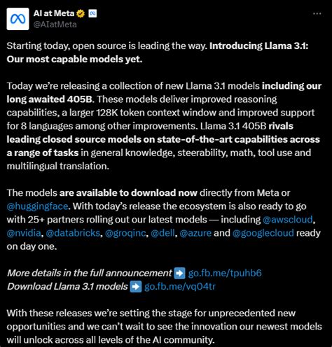 Meta Llama 3 1 How To Access It For Free Prompt Blueprints