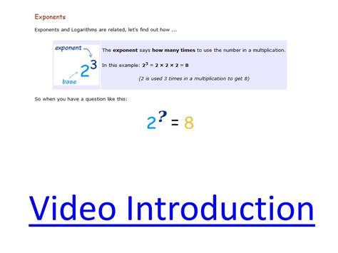 PPT Logarithms PowerPoint Presentation Free Download ID 2704909