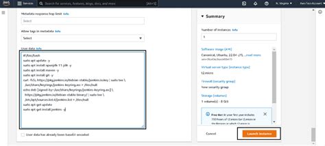 Install Jenkins In Ec2 Instance Using User Data Script Dev Community
