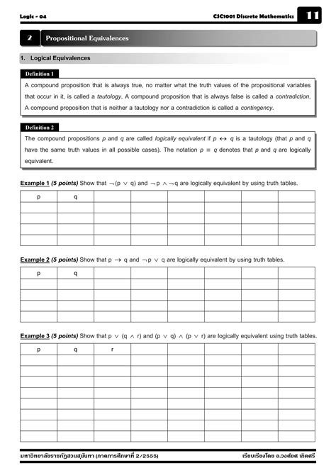 Discrete Chapter 04 Logic Part Ii Pdf