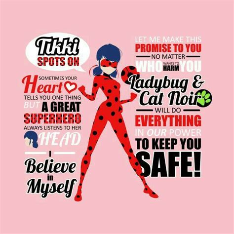 Tikki Spots On 🐞 Ladybug Quotes Miraculous Ladybug Miraculous