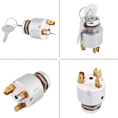 Ignition Switch Universal 12v Engine Start Switch 3 Position On Off