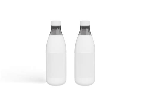 Milk Bottle Packaging Mockup 24912235 Png