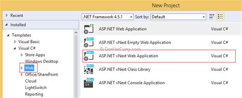 ASP NET VNext And Visual Studio 14 CTP The Bright Future DotNetCurry