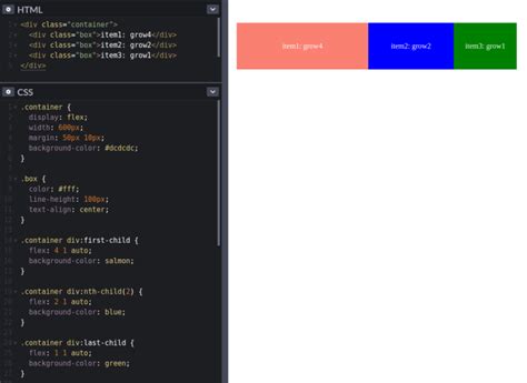 Css Flex 로 요소 크기 정하기 Grow Shrink Basis세트🍱️ 네이버 블로그