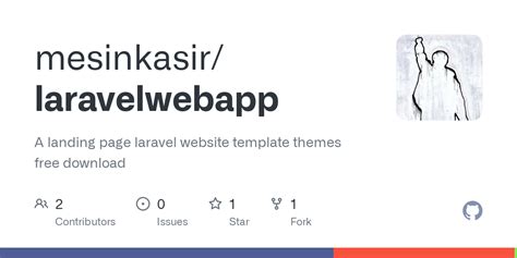 GitHub Mesinkasir Laravelwebapp A Landing Page Laravel Website Template Themes Free Download