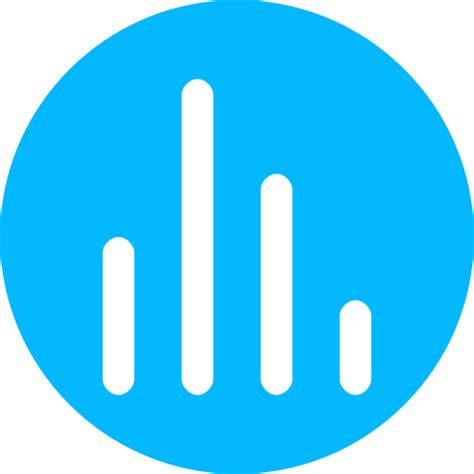 Analytics Generic Blue Icon