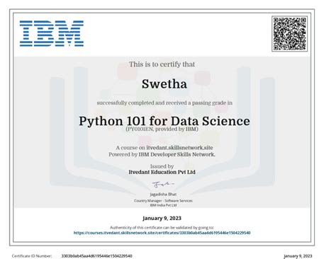 Swetha S On Linkedin Datascience Python Ibmdatascience Machinelearning Pythonprogramming