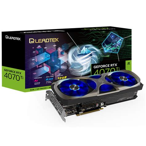 Placa De Video Leadtek Winfast 4070 Ti Hurricane 12gb Gddr6x Dlss Ray Tracing