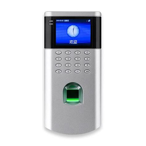 Of260 Fingerprint Time Attendance Access Control System Set Swipe Card Integrated Machine Glass