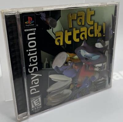 Rat Attack Ps1 Playstation 1 Reg Card Complete Cib Tested And