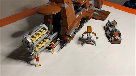 ASMR LEGO Star Wars Trade Federation MTT Build (2007) - 1330 Pieces ...