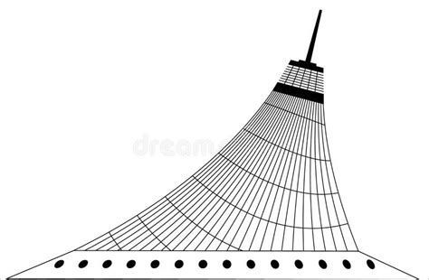 Architectureline Stock Vector Illustration Of Sultan 254086238