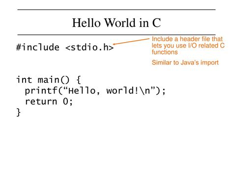 Ppt The C Programming Language Powerpoint Presentation Free Download Id5776942