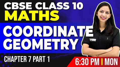 Cbse Class 10 Maths Coordinate Geometry Part 1 Chapter 7 Exam