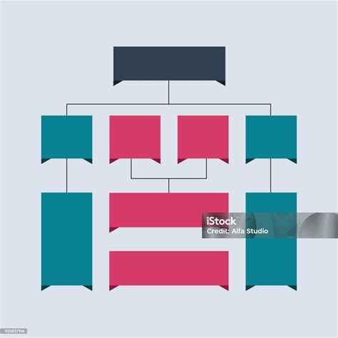 Infographics Flowchart Colored Schemes Diagrams Web Designs Business