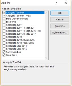 Real Statistics Excel 2007 Real Statistics Using Excel