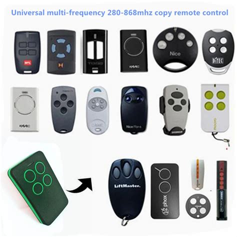 multi frequency copy 280 868mhz auto scan frequency universal remote
