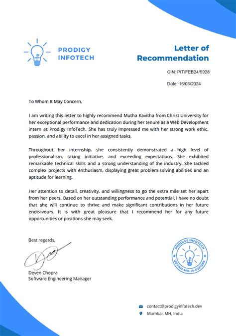 Kavitha Mutha On Linkedin Excited To Announce That Ive Been Honored With A Glowing Letter Of…