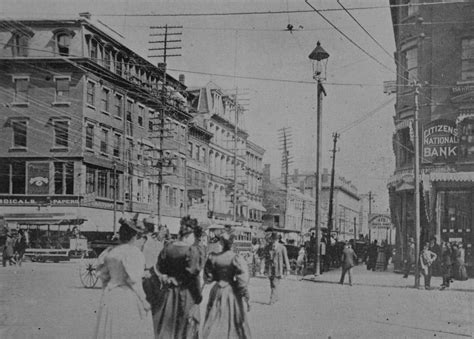 Main And Front Streets Worcester Mass Lost New England