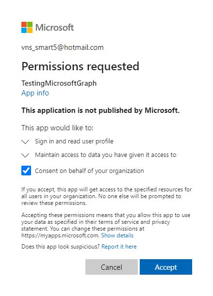 Leveraging Microsoft Graph API