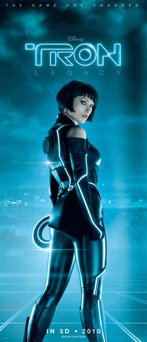 Tron Legacy Olivia Wilde Poster And Sneak Peek Video Filmofilia