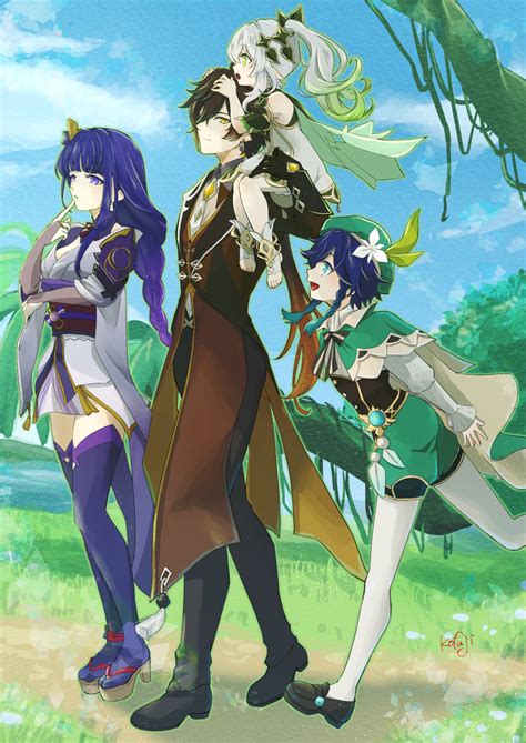 Genshin Impact Image By Kofuji Zerochan Anime Image Board