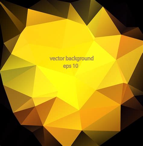 Premium Vector Abstract Polygonal Background