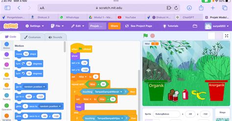 Belajar Pemrograman Visual Dengan Scratch