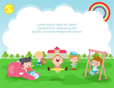 무료 어린이 놀이터 벡터 3000개 이상의 Ai Eps 형식의 이미지