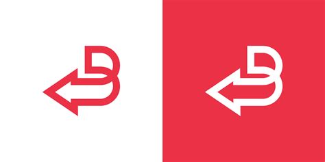 Letter B Tech Arrow Logo Design Vector Template 26227572 Vector Art At