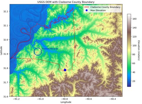Usgs Dem Files How To Load Merge And Crop With Python Towards Data Science