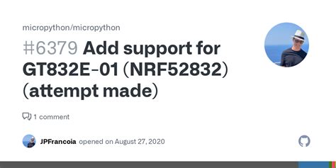 Add Support For Gt832e 01 Nrf52832 Attempt Made · Issue 6379