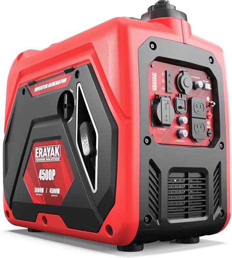 Erayak Generador Inversor Portátil De 4500 W Para Uso Doméstico