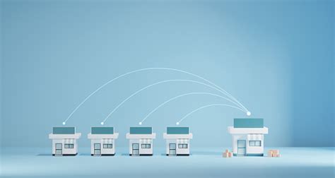 비즈니스 판매 성장 및 상점 프랜차이즈 개념 확장 다른 상점 및 슈퍼마켓과의 상점 연결 링크 0명에 대한 스톡 사진 및 기타 이미지 Istock