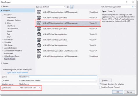 Setting Up Nugetserver To Host Your Own Nuget Feed Powershell