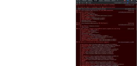 The Above Error Occurred In The Component · Issue 7178 · Marmelabreact Admin · Github