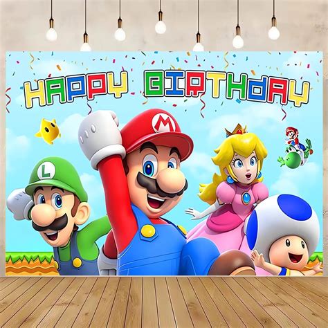 Planning A Super Mario Birthday Bash Fun