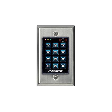 Single Indoor Stand Alone Access Control Keypad With Proximity Seco