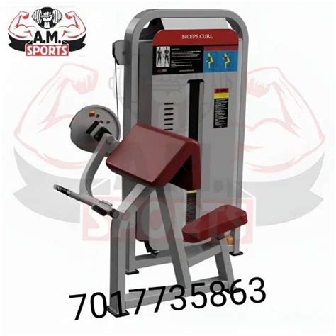 Preacher Curl Machine For Gym Model Name Number AM At In Meerut