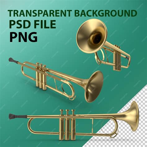 Premium Psd Trumpet Png