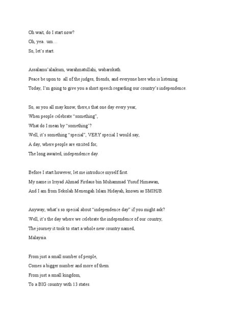 public speaking script pdf