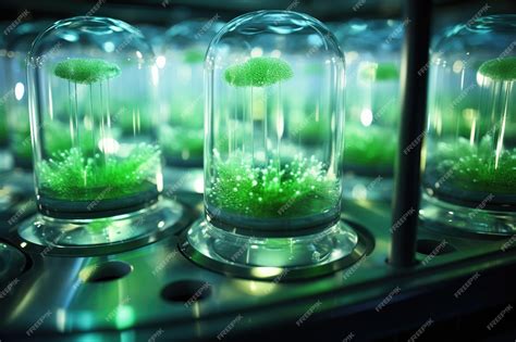 Premium Photo Microbial Cell In Research Lab