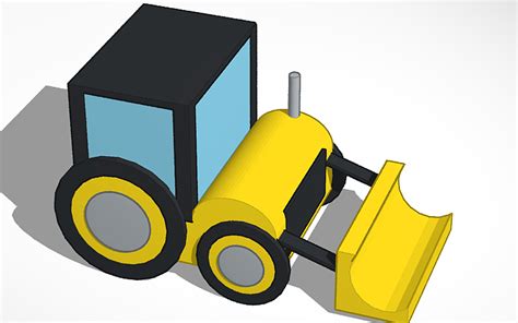 3d Design Tractor Tinkercad