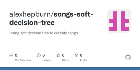 Github Alexhepburn Songs Soft Decision Tree Using Soft Decison Tree