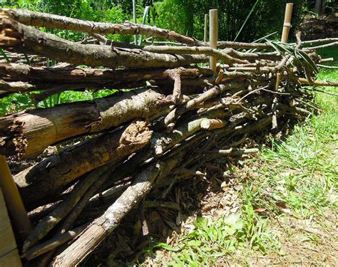 Wattle Fence Plain And Simple This Natural Dream Wattle Fence
