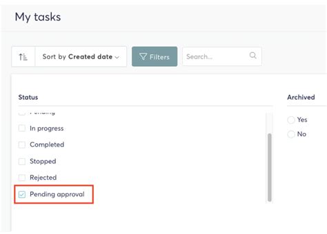 Task Approval Settings