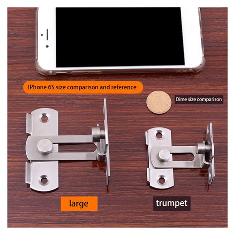 1pc Barn Door Cast Metal Hook Latch Lock Texture C Grandado