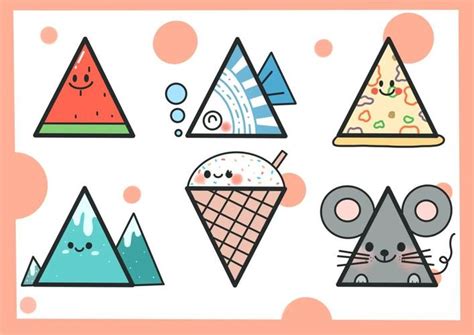 三角形物品简笔画（高清15张） 简笔画图片大全