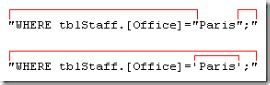 Access Vba How To Write Sql Statements In Vba Heelpbook